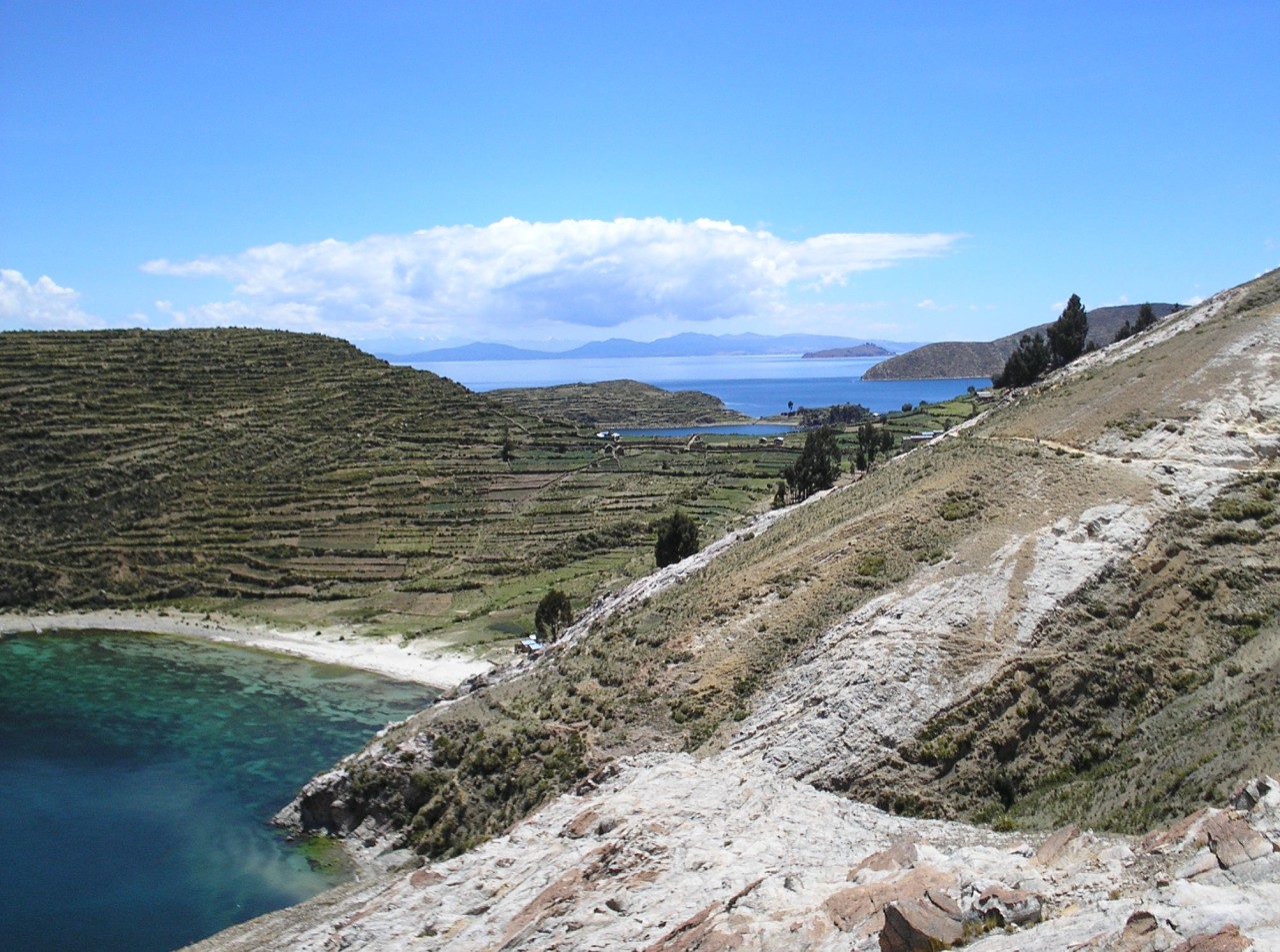 Bolivie : Escapade à La Isla del Sol... Une île au milieu du Lac ...